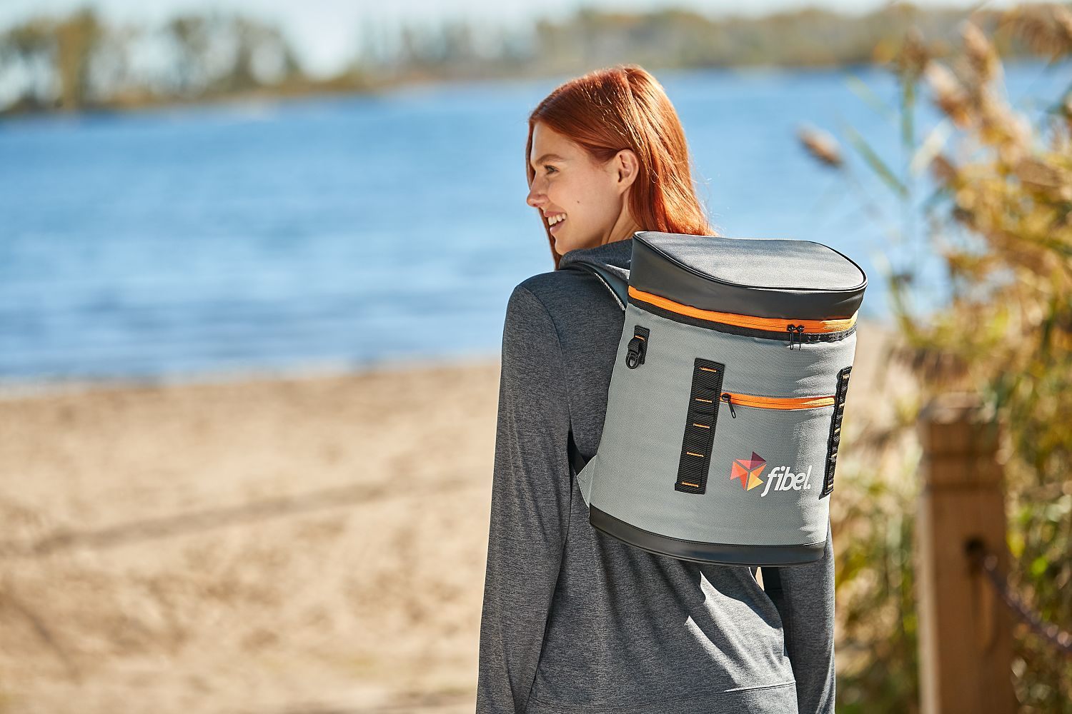 Custom 20 Can Backpack Cooler - Coastal Reign